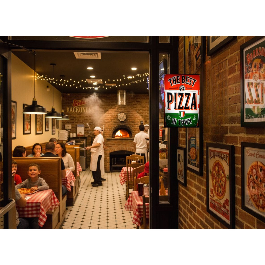 How to Choose the Right Light Box for Your Pizza Shop Storefront ...
